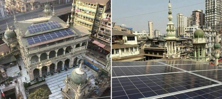 Mumbai's iconic Minara Masjid goes 'greener', installs solar panels ...